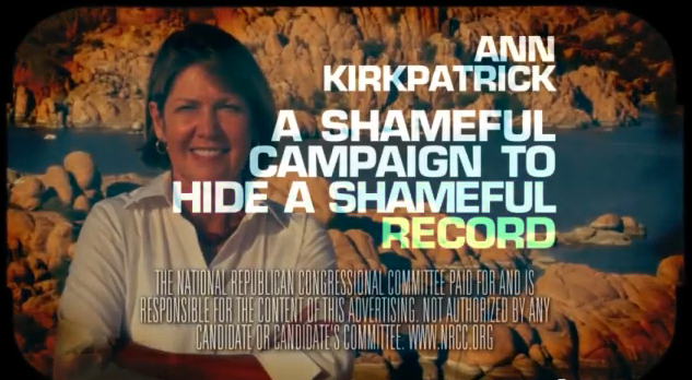Ann Kirkpatrick is an embarrassment. - NRCC